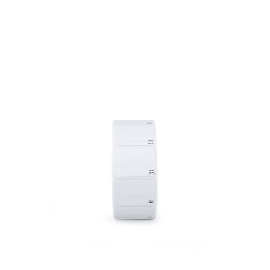 Sticky Dates Labels - Plain White | CTB AND CO.